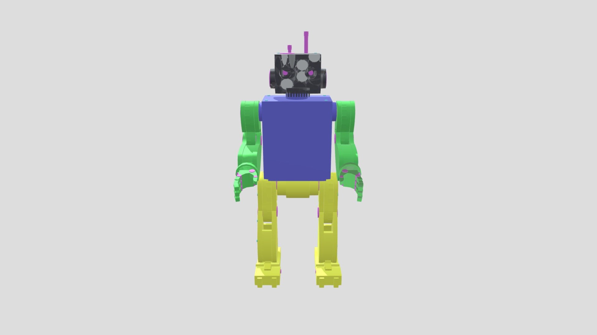 Robot Leke - 3D model by KMarheim [f17d76a] - Sketchfab