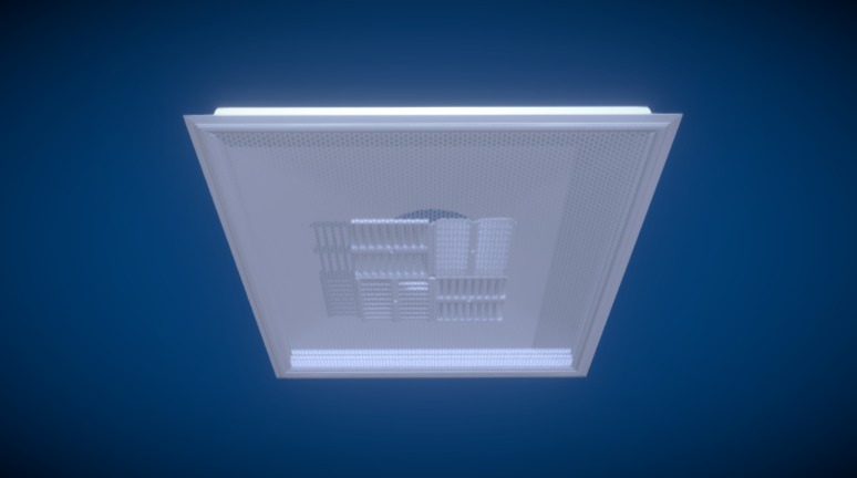 4300 Series - 4330 Diffuser - 3D model by Nailor [f17de6b] - Sketchfab