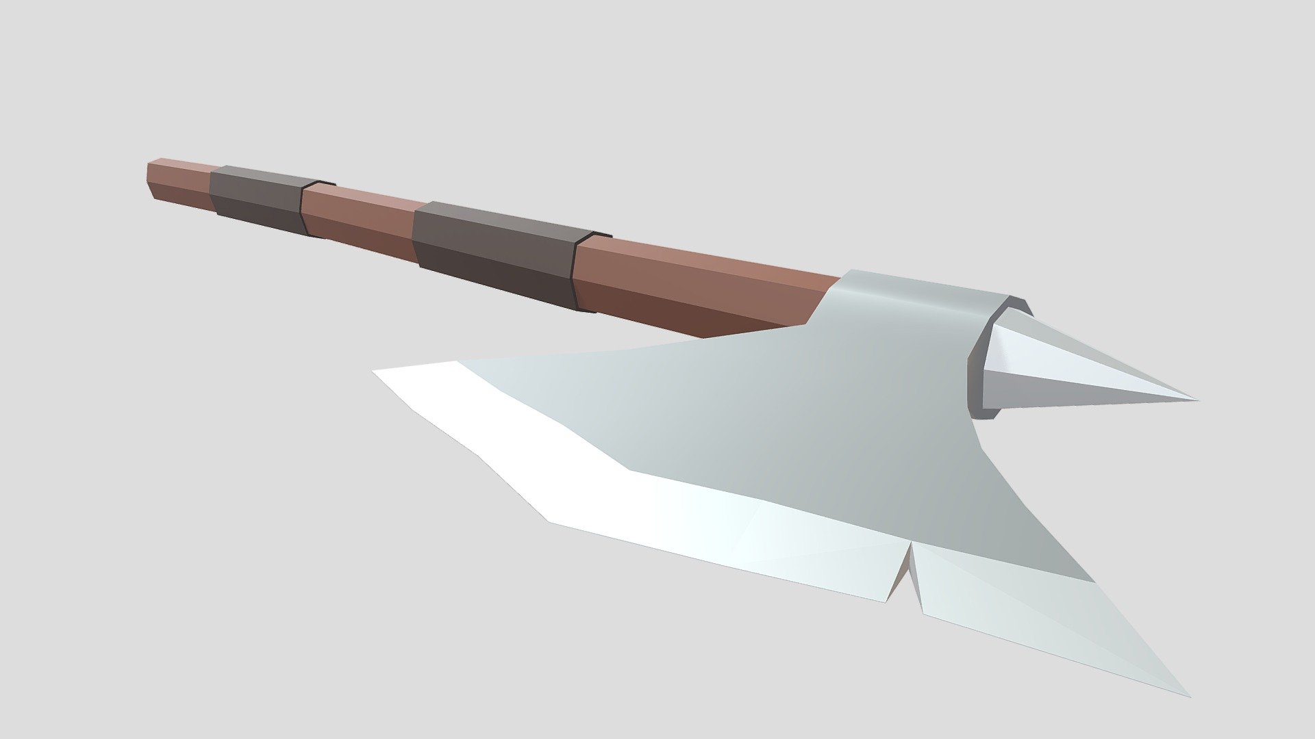 Low Poly Battle Axe - 3D model by arthilKS (@Gabriel.Cavalcanti.Diniz ...