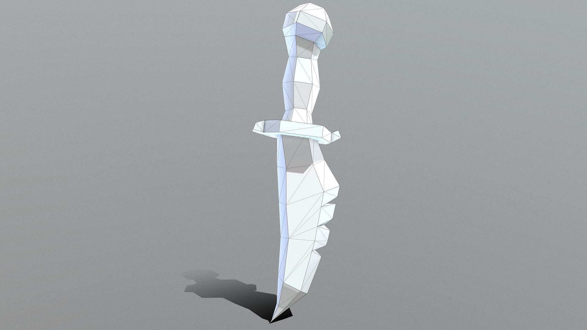 Low Poly Pirate Dagger Modelling Exercise - Download Free 3D model by ...