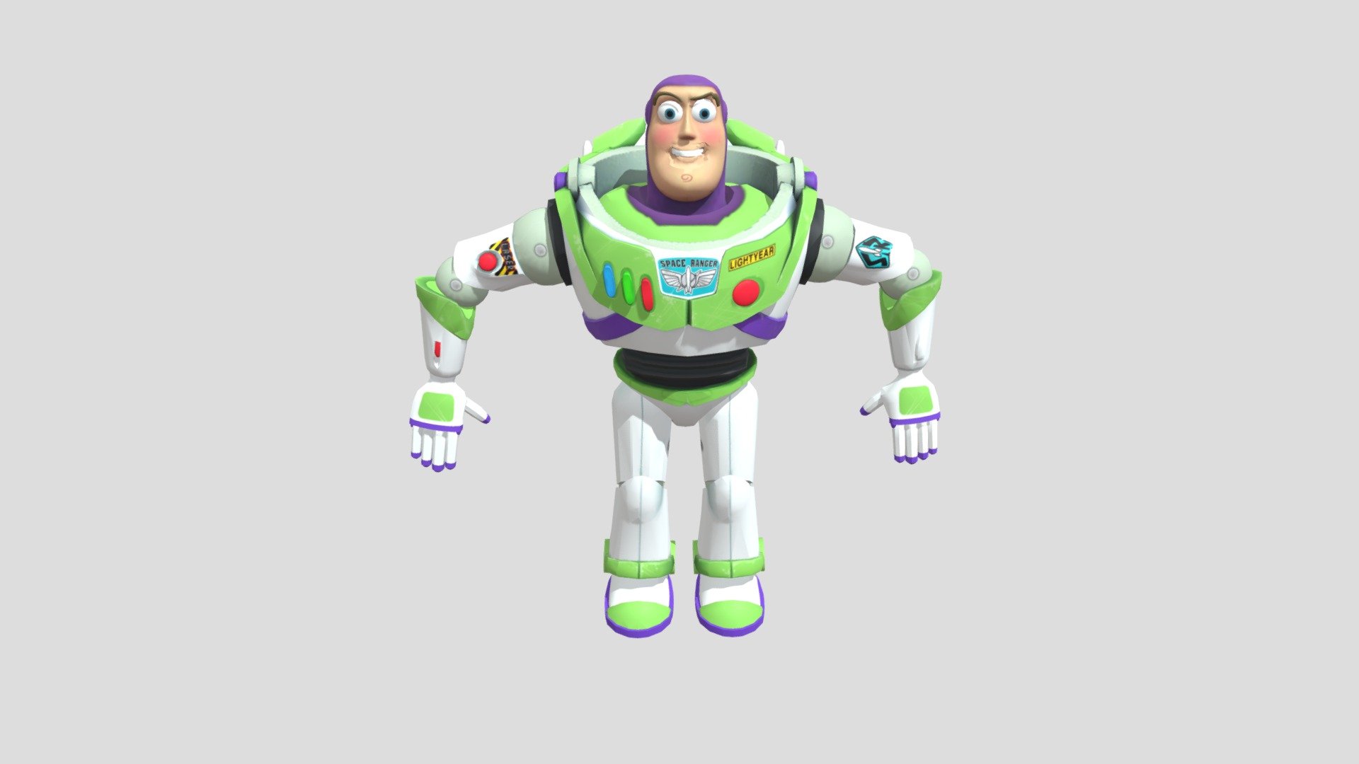 Buzz Lightyear Toy Story - Download Free 3D model by Jamessmartguy ...