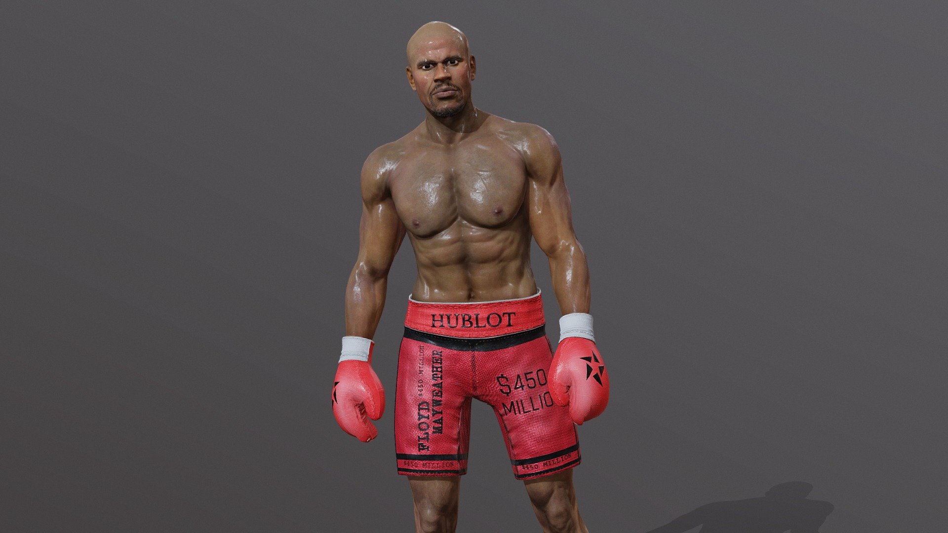 3D Rigged Boxer Character - 3D model by Dilshan Wimalasena ...