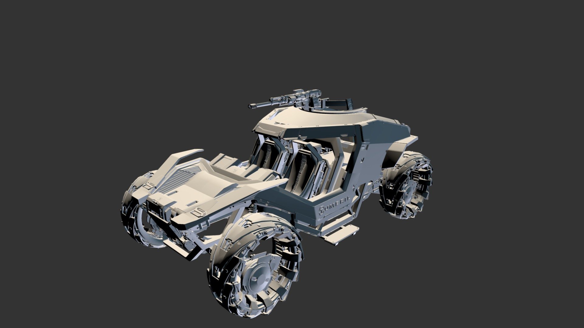 Tumbril Cyclone TR - 3D model by Star Citizen Art (@starcitizenart ...