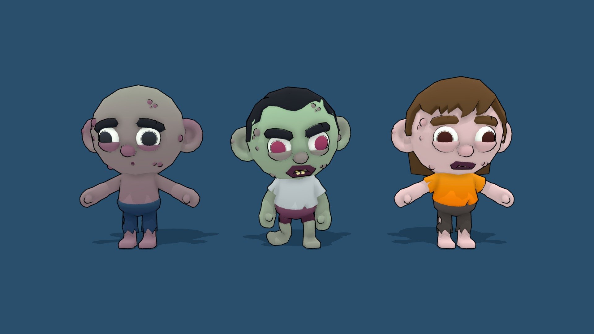 Puppet Zombie Pack - Buy Royalty Free 3D model by joaobaltieri [f183869 ...