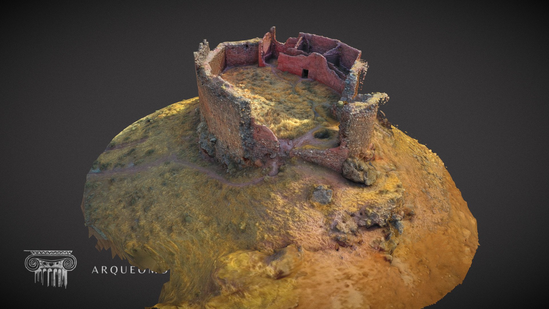 Castillo de Alhambra | CIUDAD REAL | SPAIN - Buy Royalty Free 3D model ...