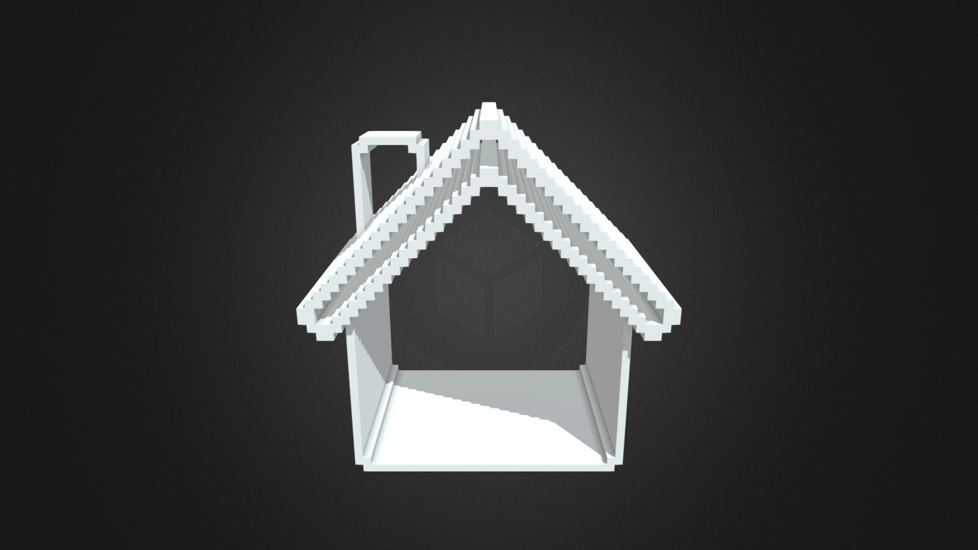 The Suburbs Logo Voxelized | 128x - 3D model by Bagels (@eBagels ...