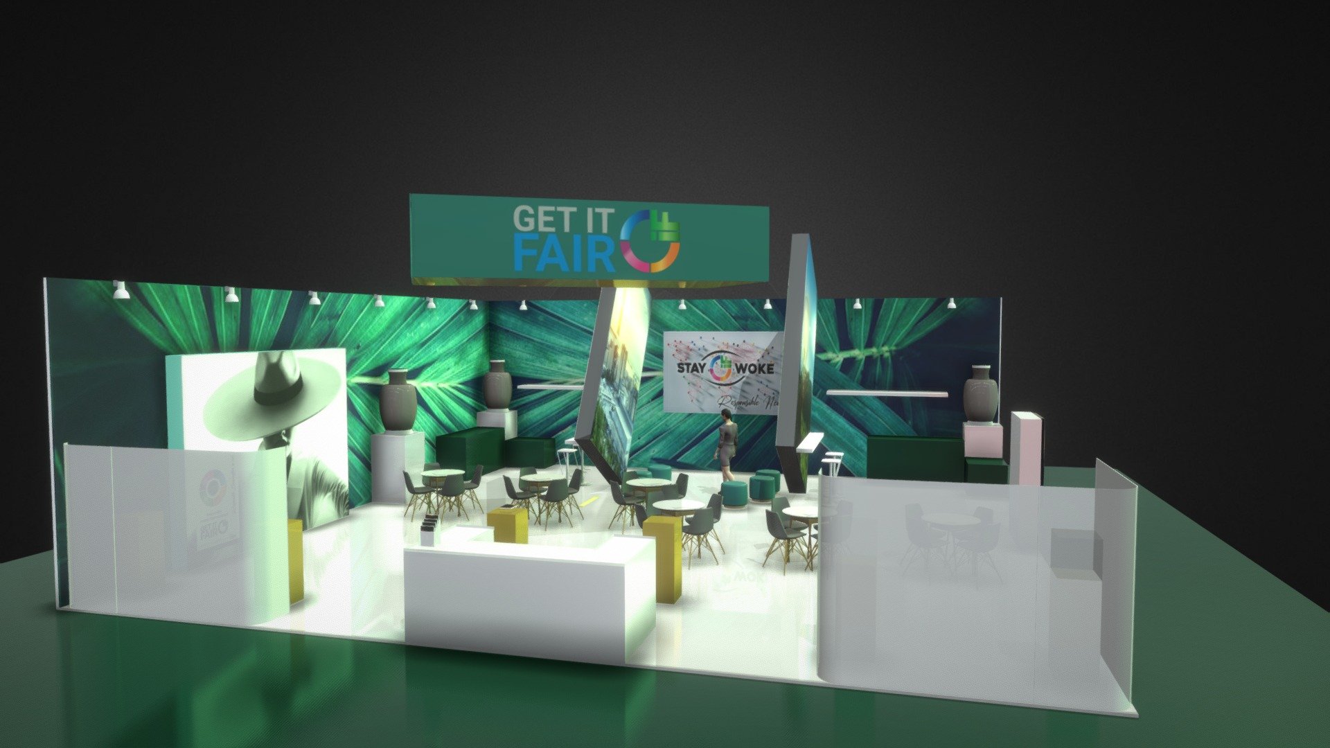 Stand Get it Fair - 3D model by M&A (@frenzi) [f184792] - Sketchfab