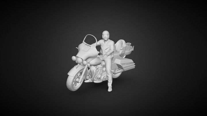 Motorcycle 3D models - Sketchfab