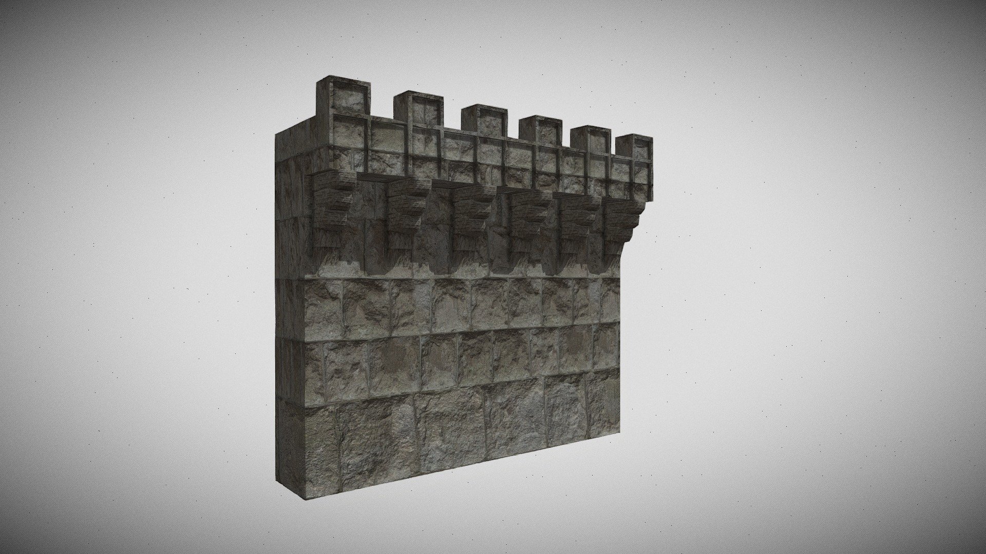 Medieval_ Wall - 3D model by Milad (@m.tousi.1986) [f187f7f] - Sketchfab
