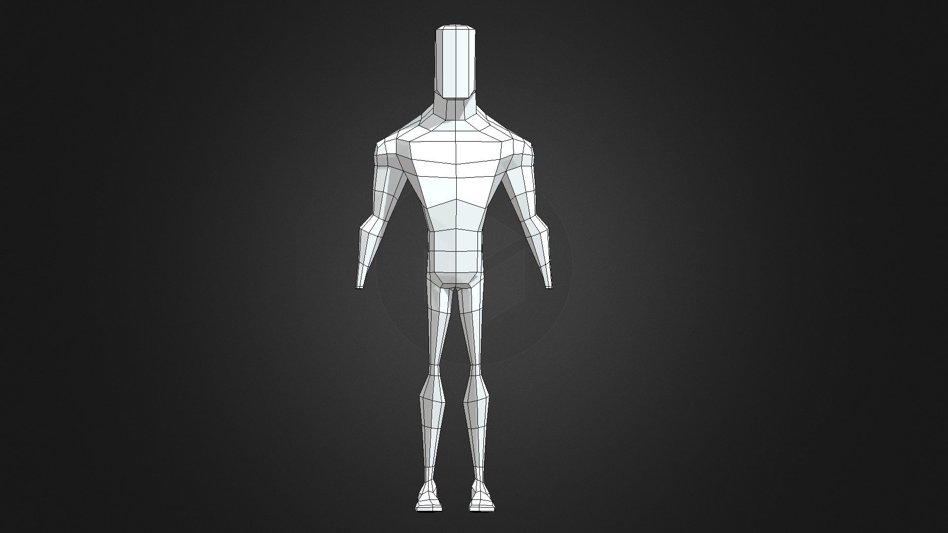 Low Poly Body - 3D model by linh0315 [f188f9a] - Sketchfab