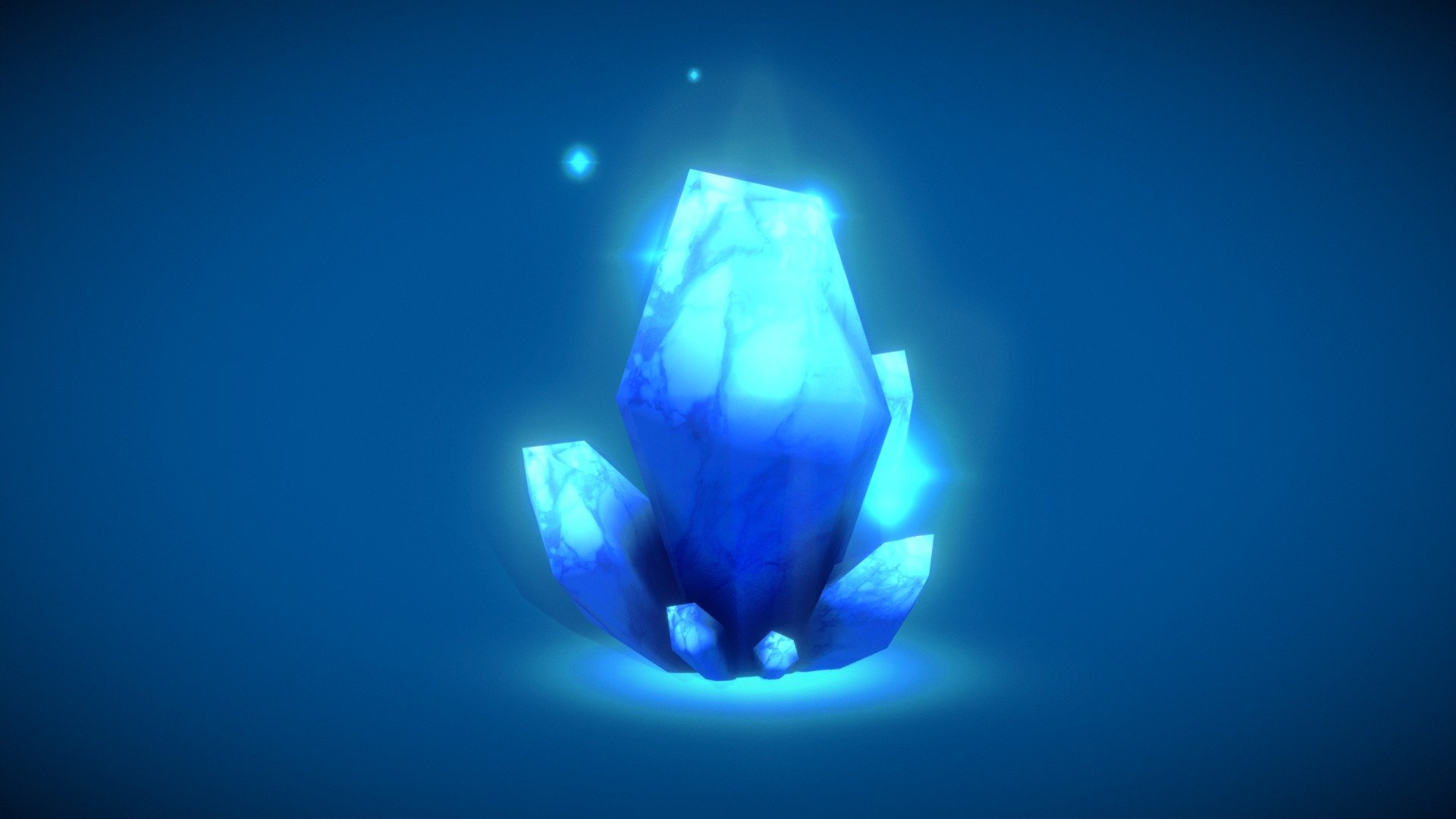 Crystal - Game asset - 3D model by Luiz.Bejas 2D/3D Game Artist (@Luiz ...