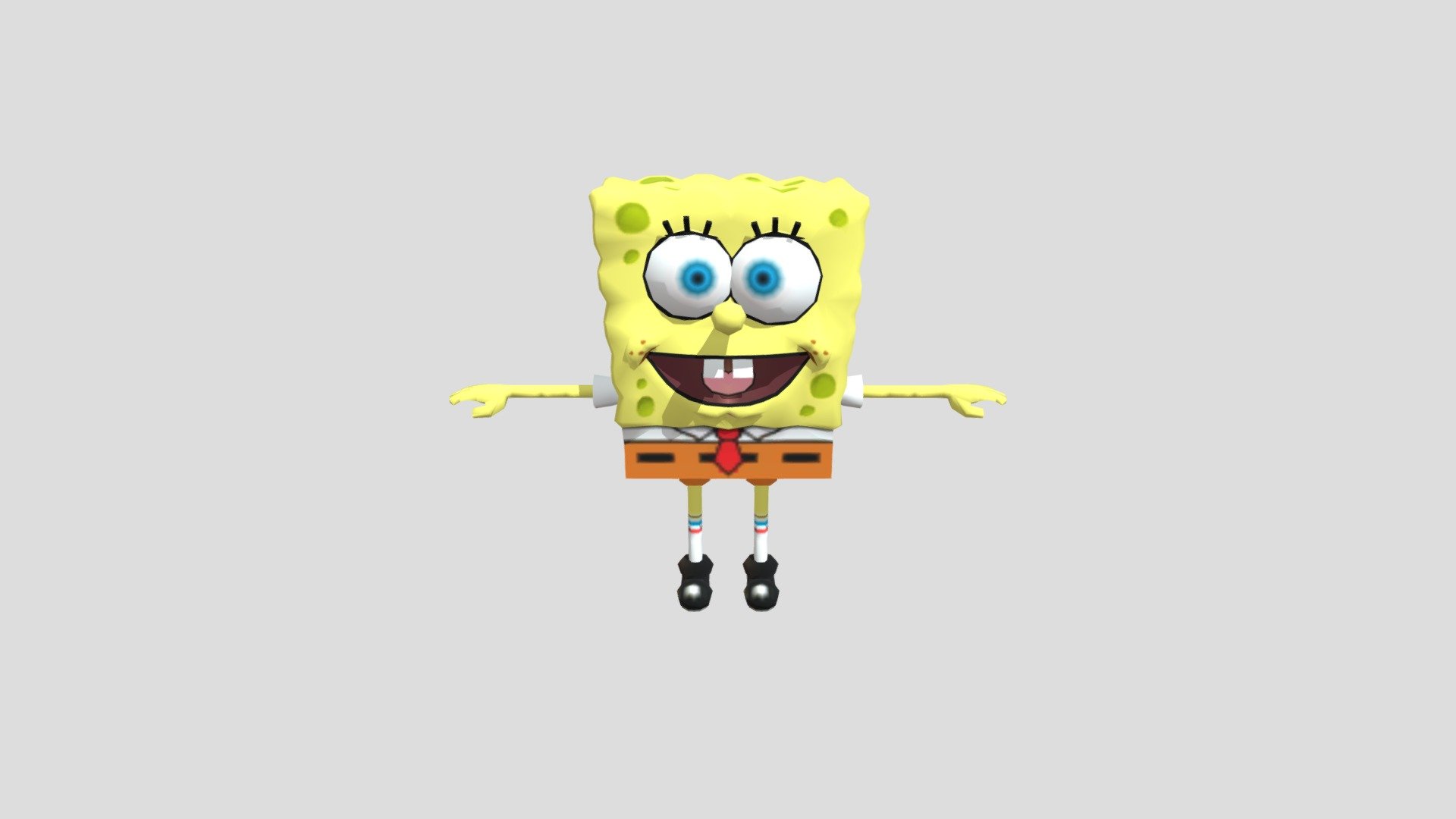 GameCube - Nicktoons Unite - SpongeBob SquarePan - Download Free 3D ...
