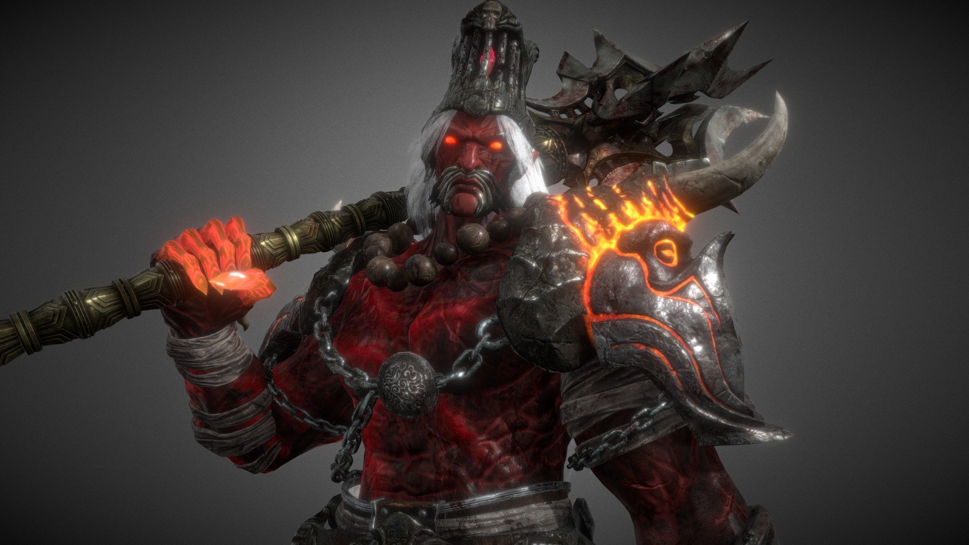 Hell Executioner - 3D model by Notoday [f18bac3] - Sketchfab
