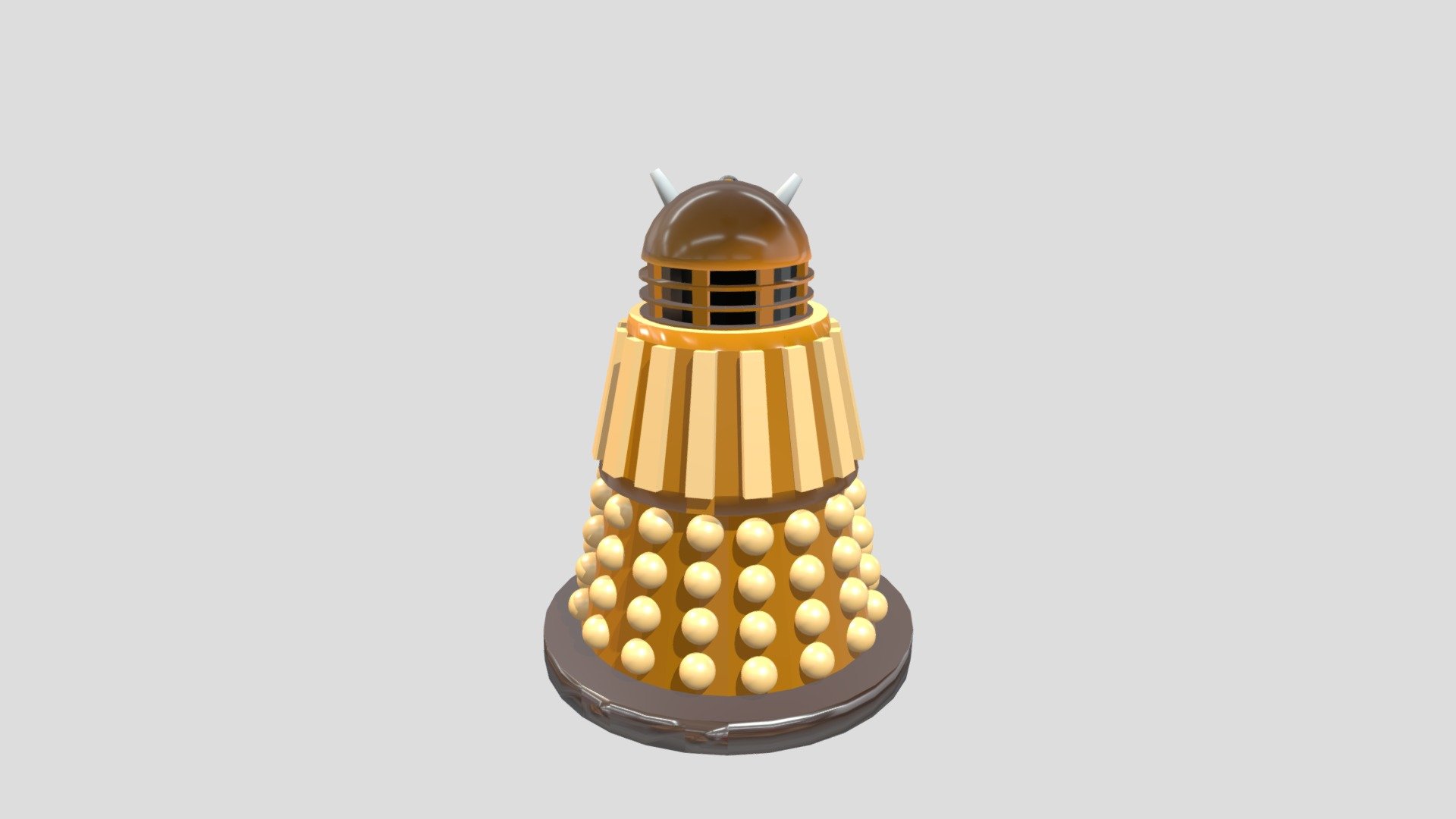 dalek - 3D model by leloulou [f18c34b] - Sketchfab