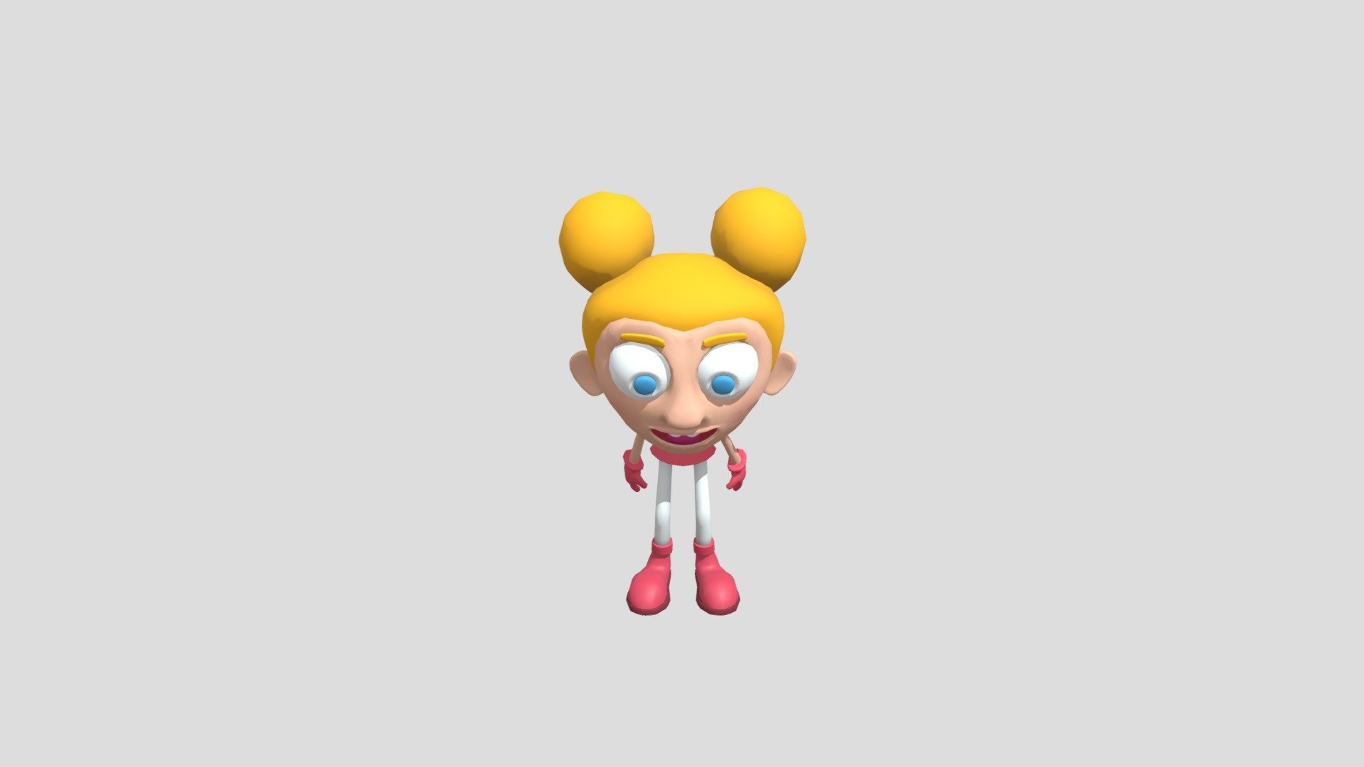 Dee Dee - Jump Animation - 3D model by Arthur.Deering [f18c6df] - Sketchfab