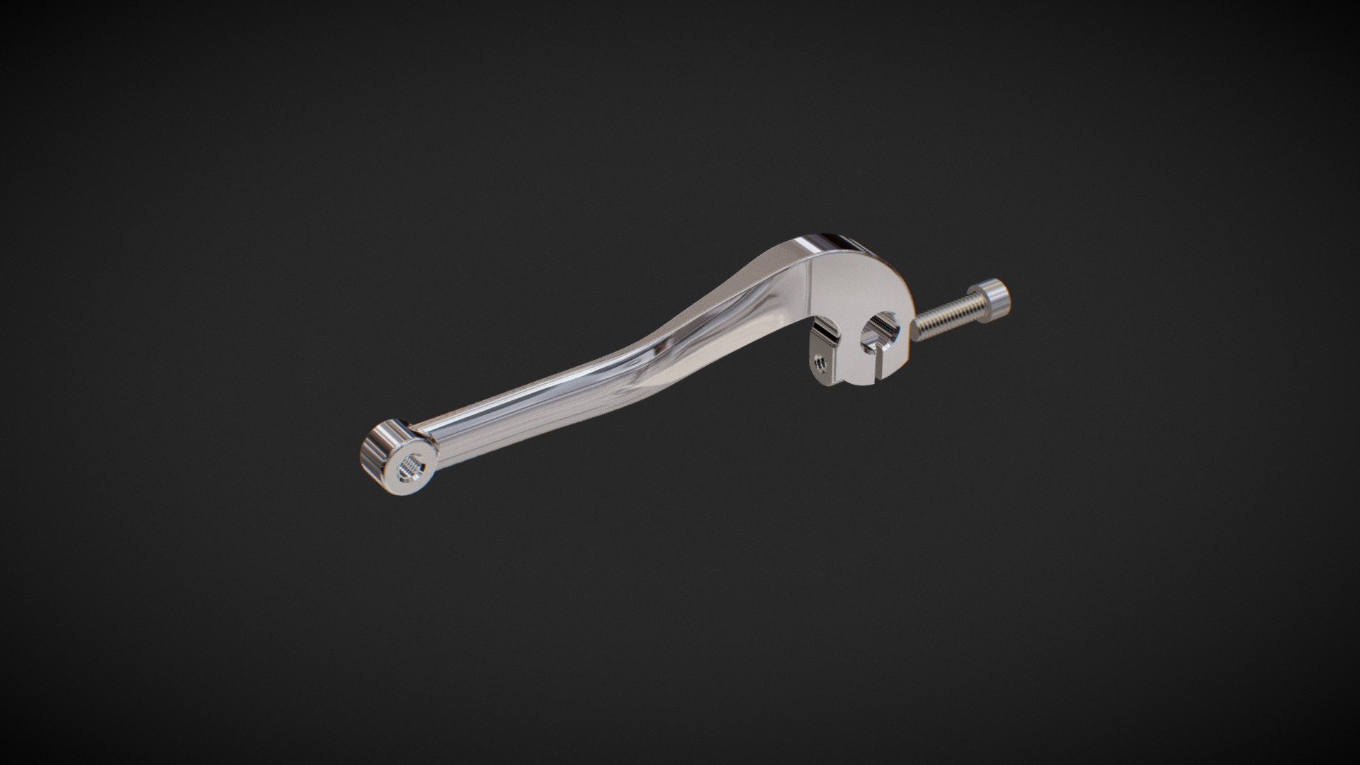 Foot shift lever 45-728 - 3D model by W&W Cycles AG (@wwcycles ...