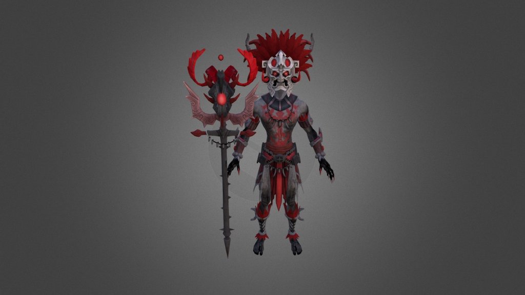 Death Mask Ah Puch - 3D model by elutherios [f18e4b3] - Sketchfab