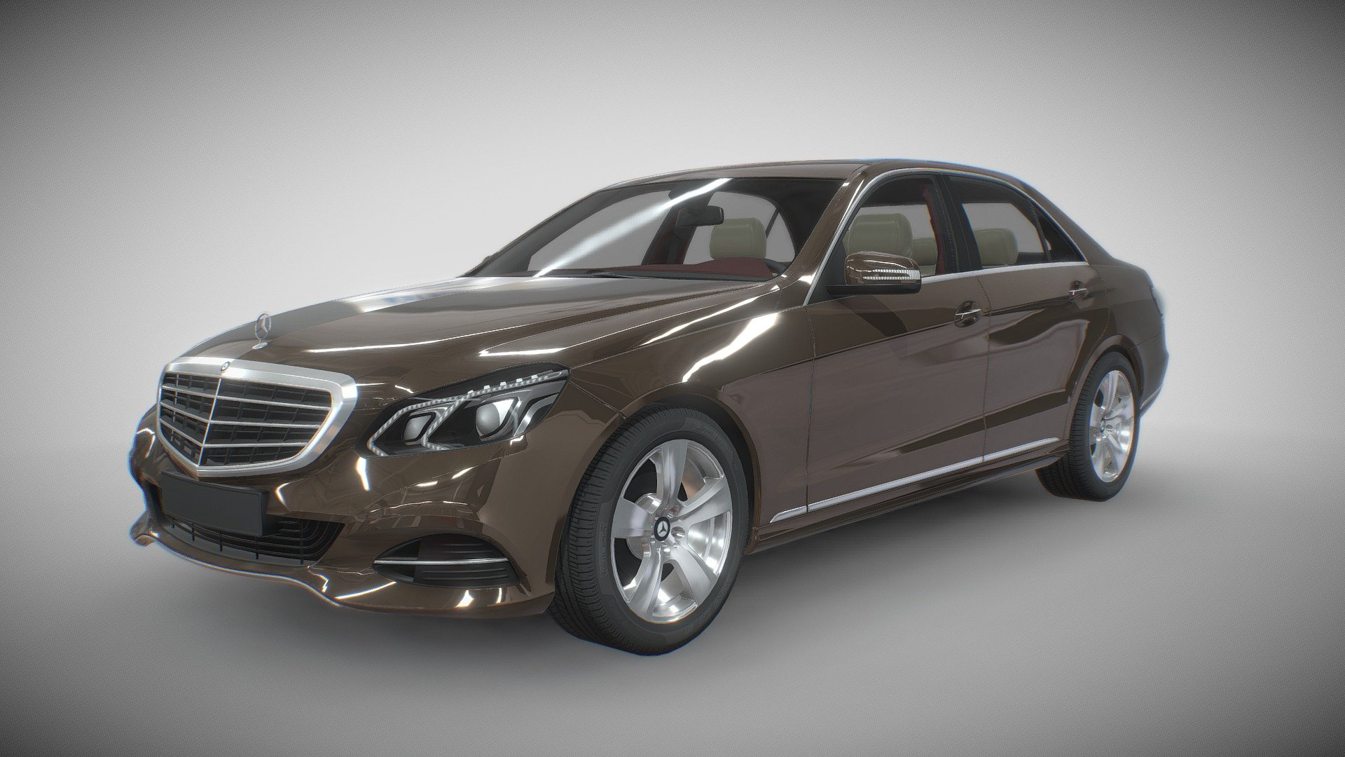Mercedes Benz Luxurycar Model - 3D model by sanfree [f18ef27] - Sketchfab