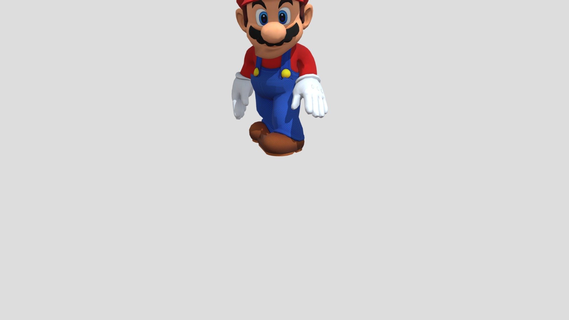 Mario - Download Free 3D model by bmovegan [f18f0d1] - Sketchfab