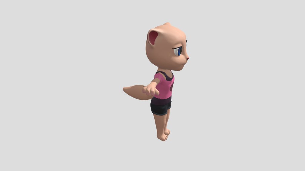 Talking Angela - A 3D model collection by haydeem1981 - Sketchfab