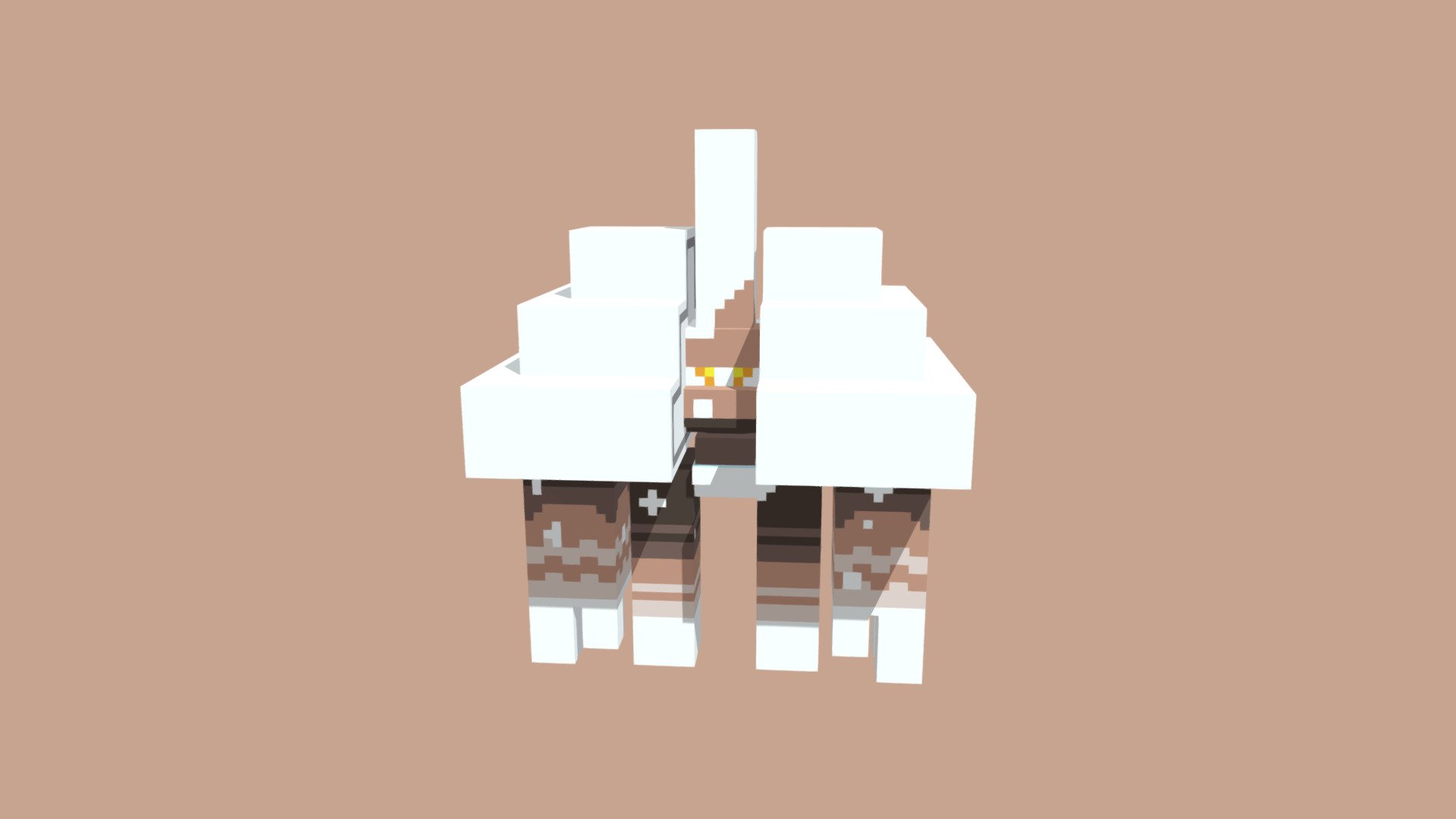 Gargnacl but in Minecraft - 3D model by PixLuma [f1917f1] - Sketchfab