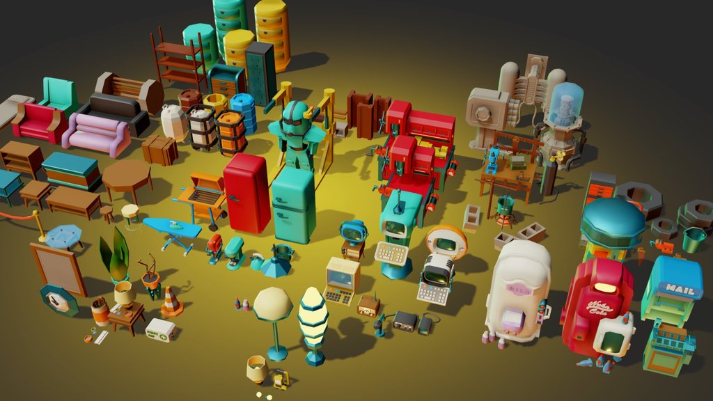 poly - A 3D model collection by studioand - Sketchfab