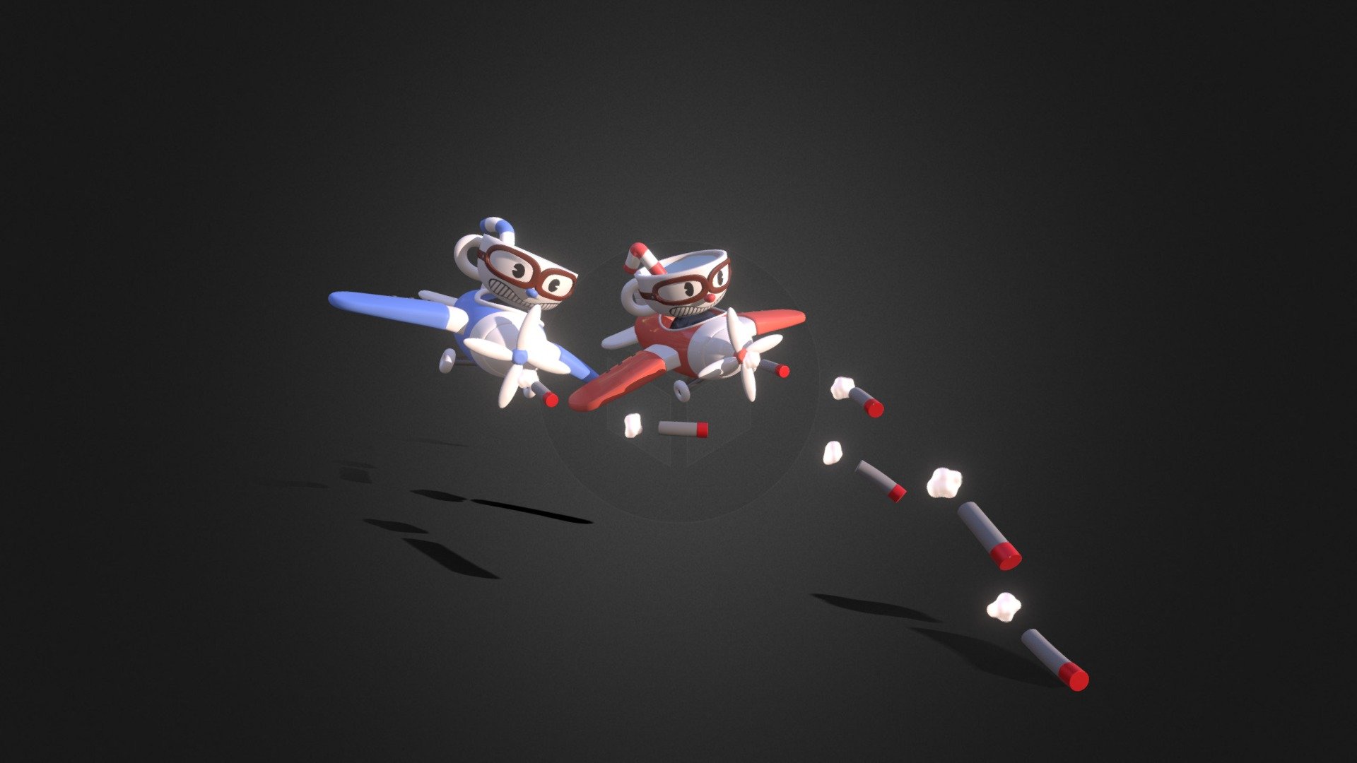 Cup Head - 3D model by tajtheguy [f1991a2] - Sketchfab