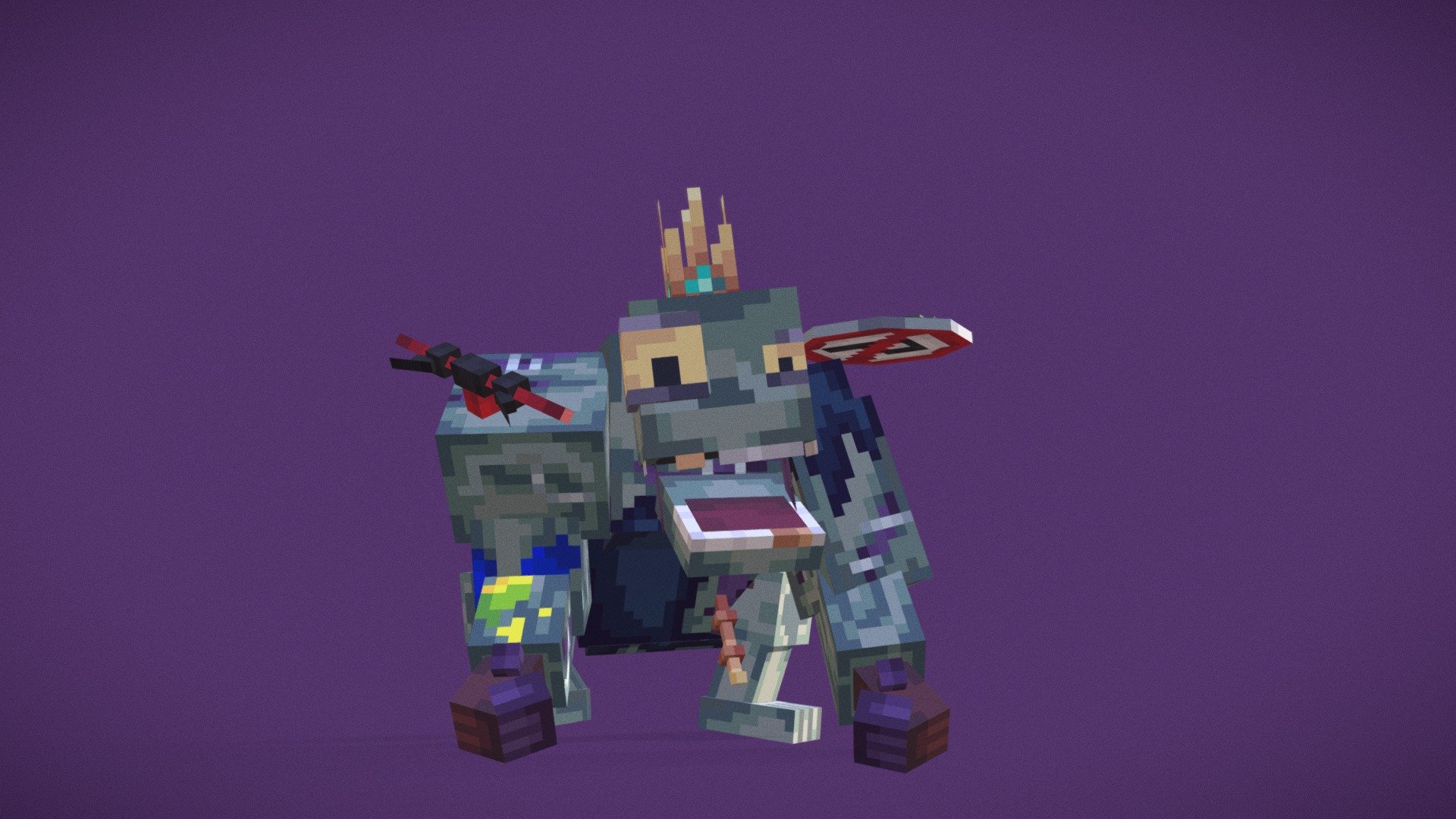 Zombie King - 3D model by pluckycat [f19ab1a] - Sketchfab