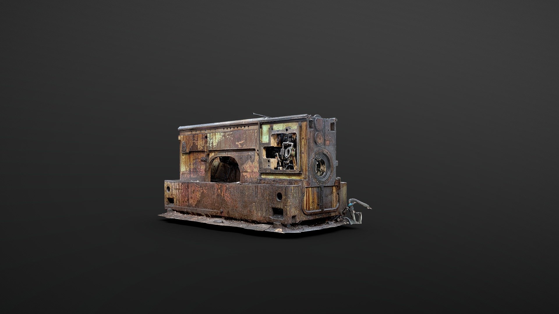 Rusty Abandoned Machinery - 3D model by Epikit [f19ad28] - Sketchfab
