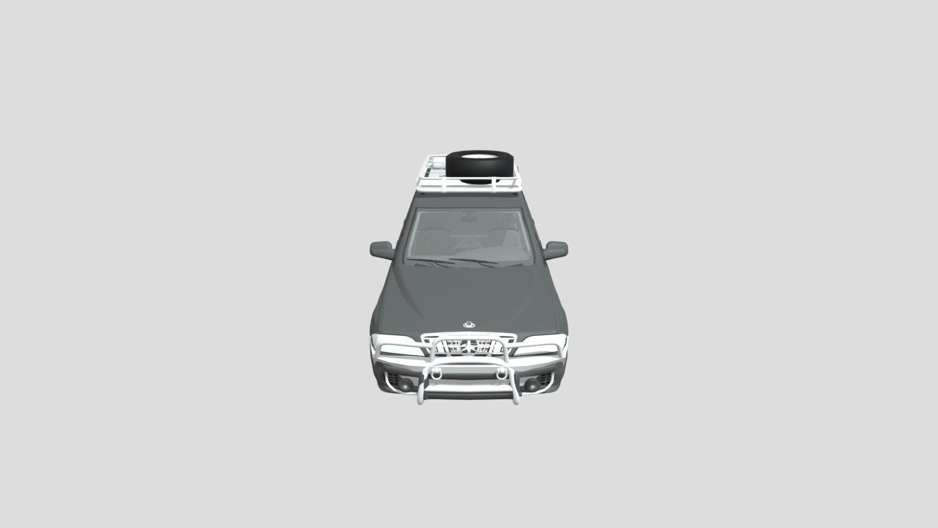 SsangYong/Daewoo Musso 1993-2005 - Download Free 3D model by ...