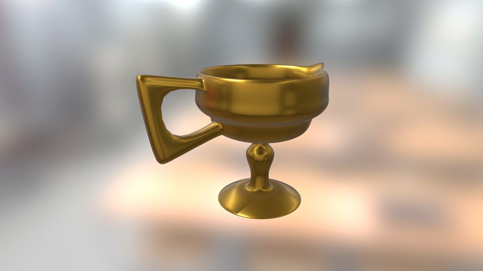 Golden jar - Download Free 3D model by cleisonrodrigues (@cleisonctga ...