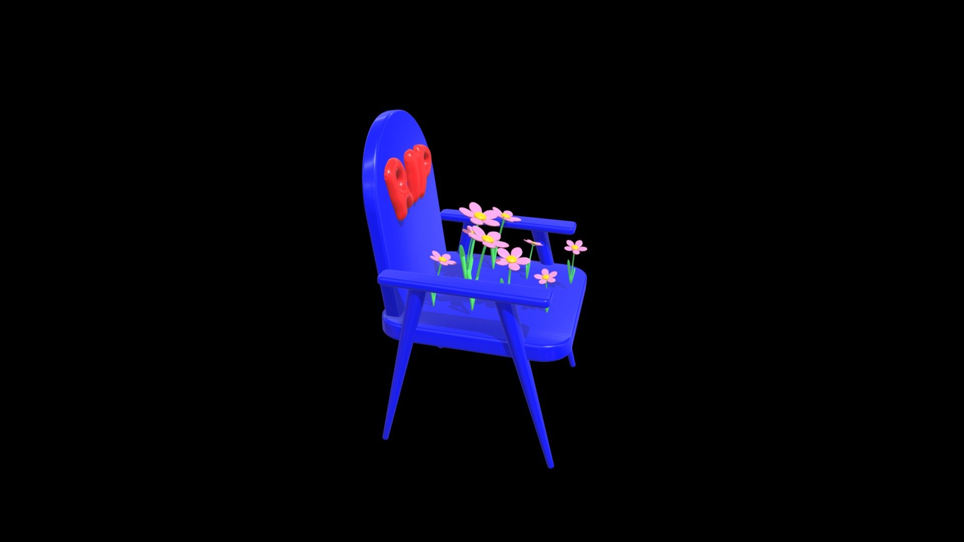 Rip Chair - 3D model by Dirtybarn [f19d28a] - Sketchfab