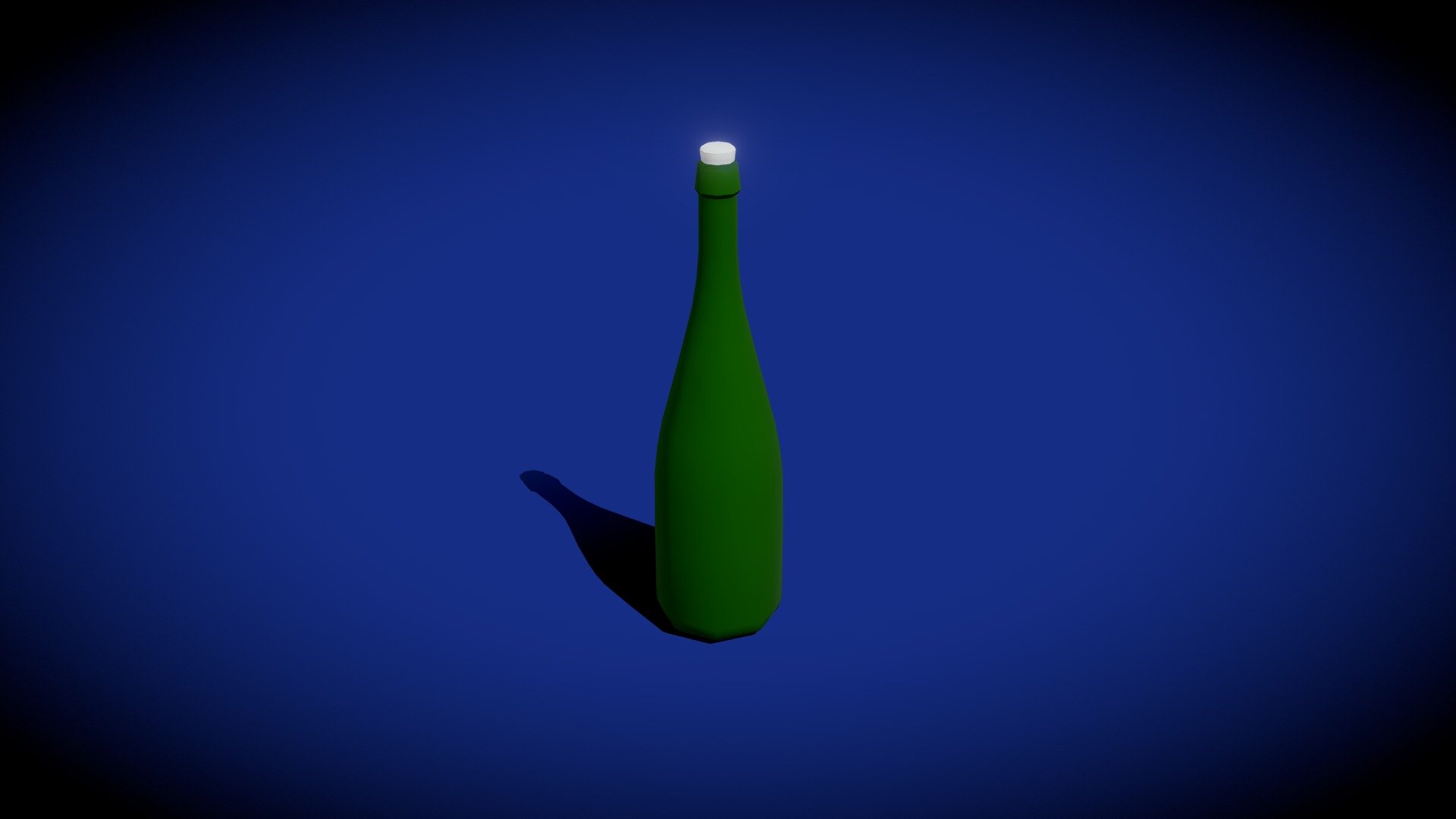 Low Poly Glass Bottle - Download Free 3D model by Alexandr Philippov ...