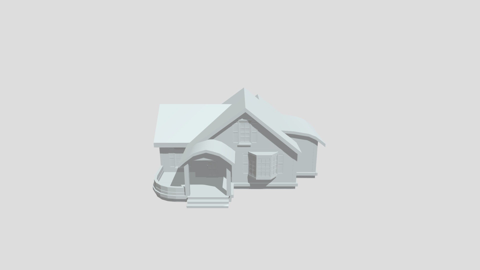 House - Download Free 3D model by violet22 [f19e7dd] - Sketchfab