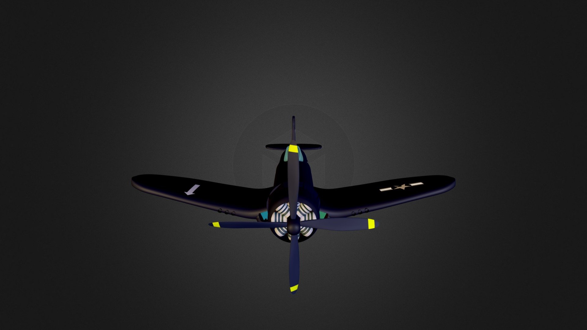 F4U CORSAIR - 3D model by Adastra [f19ecc4] - Sketchfab