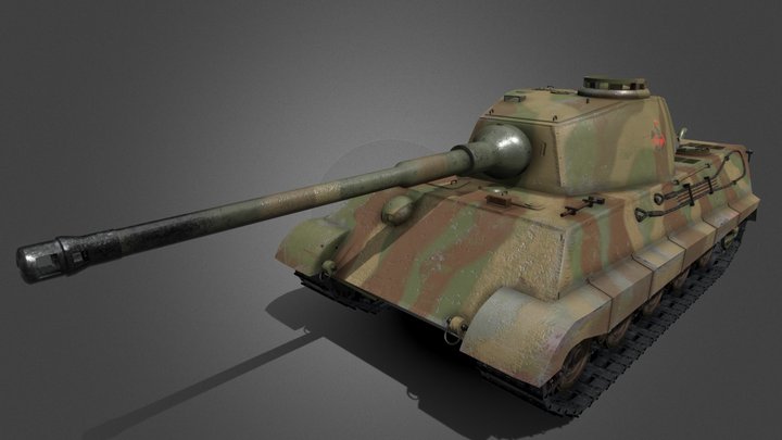 King-tiger 3D models - Sketchfab