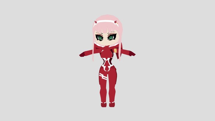 Chibi-character 3D models - Sketchfab