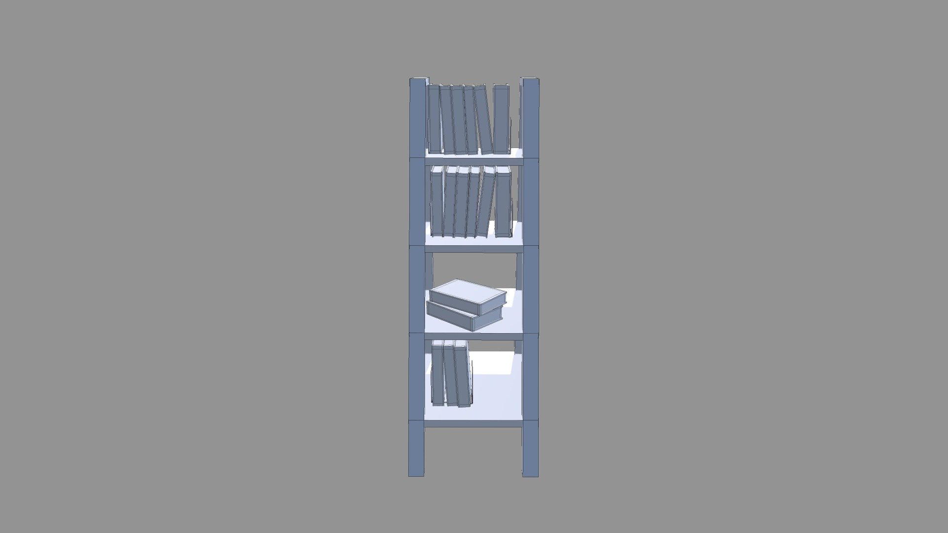 Womble_Emily_Final_Bookshelf - 3D model by eawomble [f1a3206] - Sketchfab