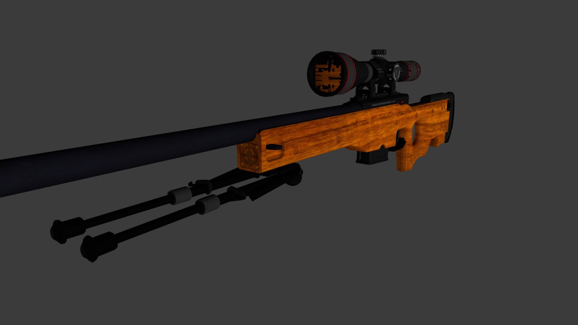AWP | Heartwood Prime - 3D model by Green Guppy (@greenguppy) [f1a72c4 ...