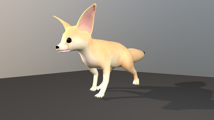 Fennec_fox 3D models - Sketchfab