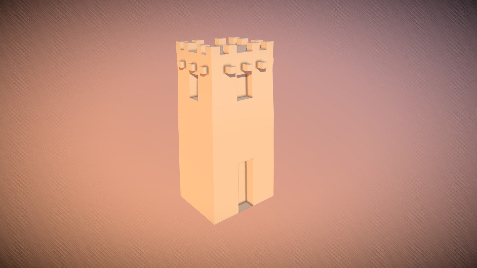 Tower - 3D model by AlejandroMG [f1a7596] - Sketchfab