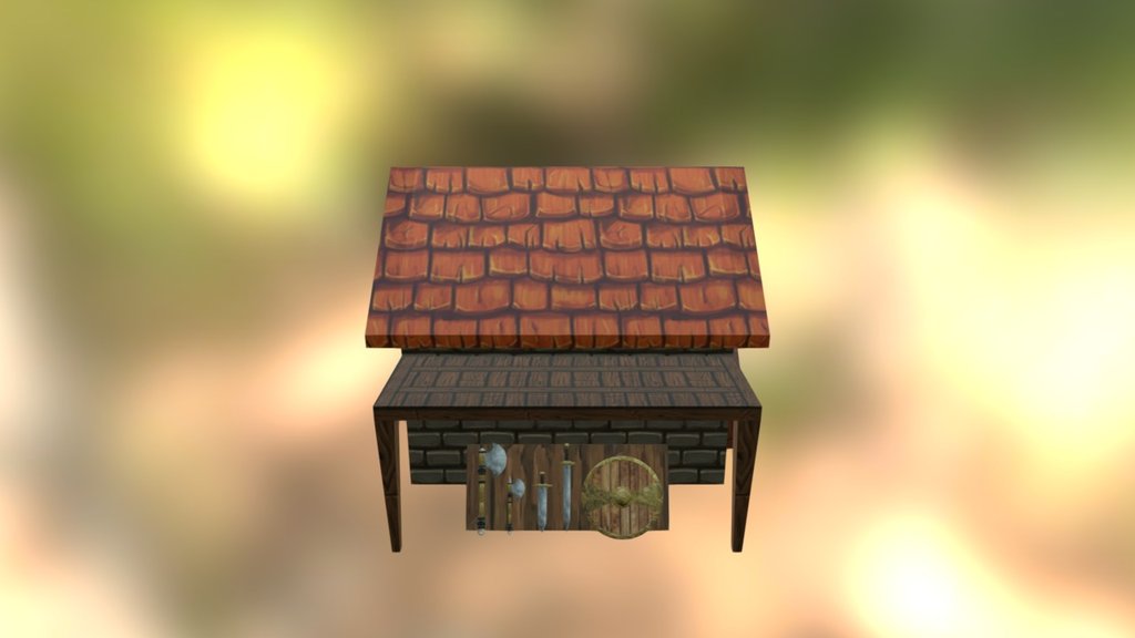 Guard House - 3D model by ching-jen [f1a7820] - Sketchfab