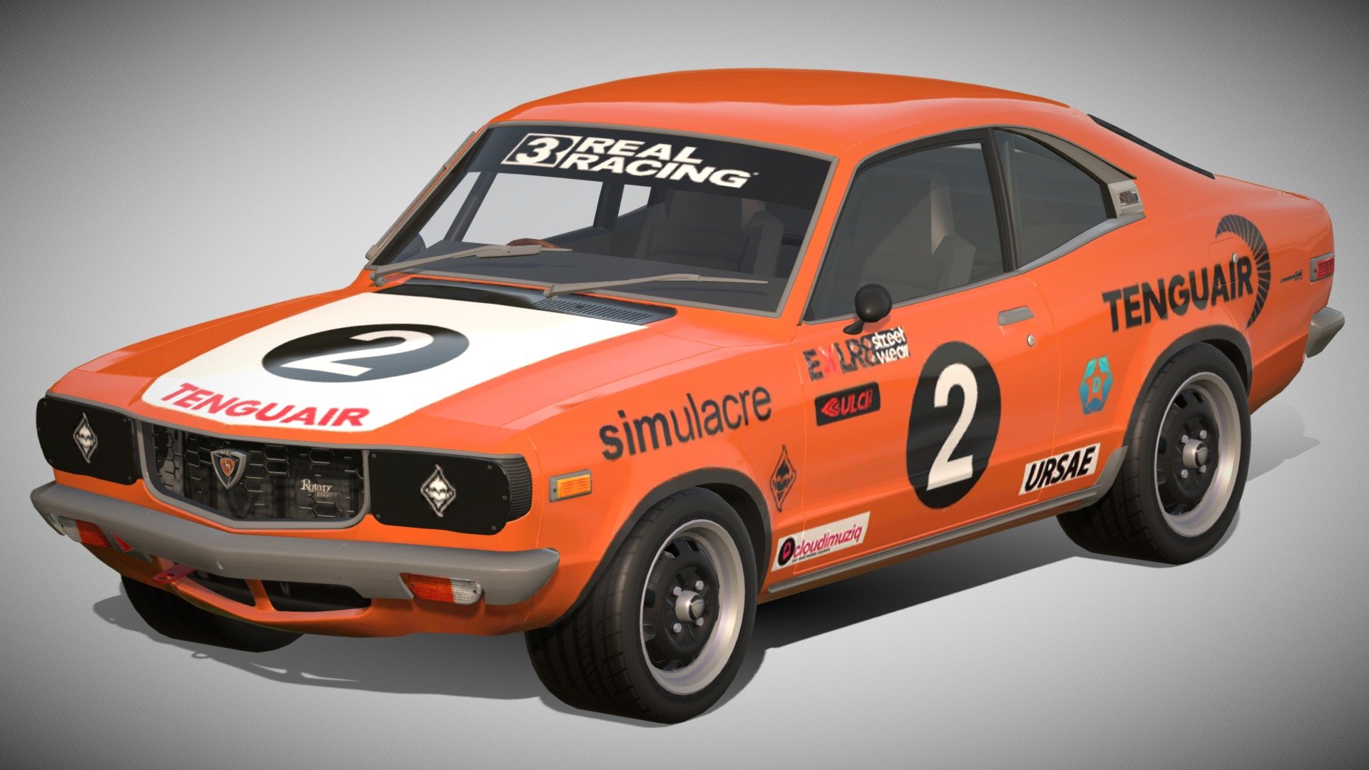 1972 Mazda RX-3 - Download Free 3D model by OUTPISTON [f1ab489] - Sketchfab