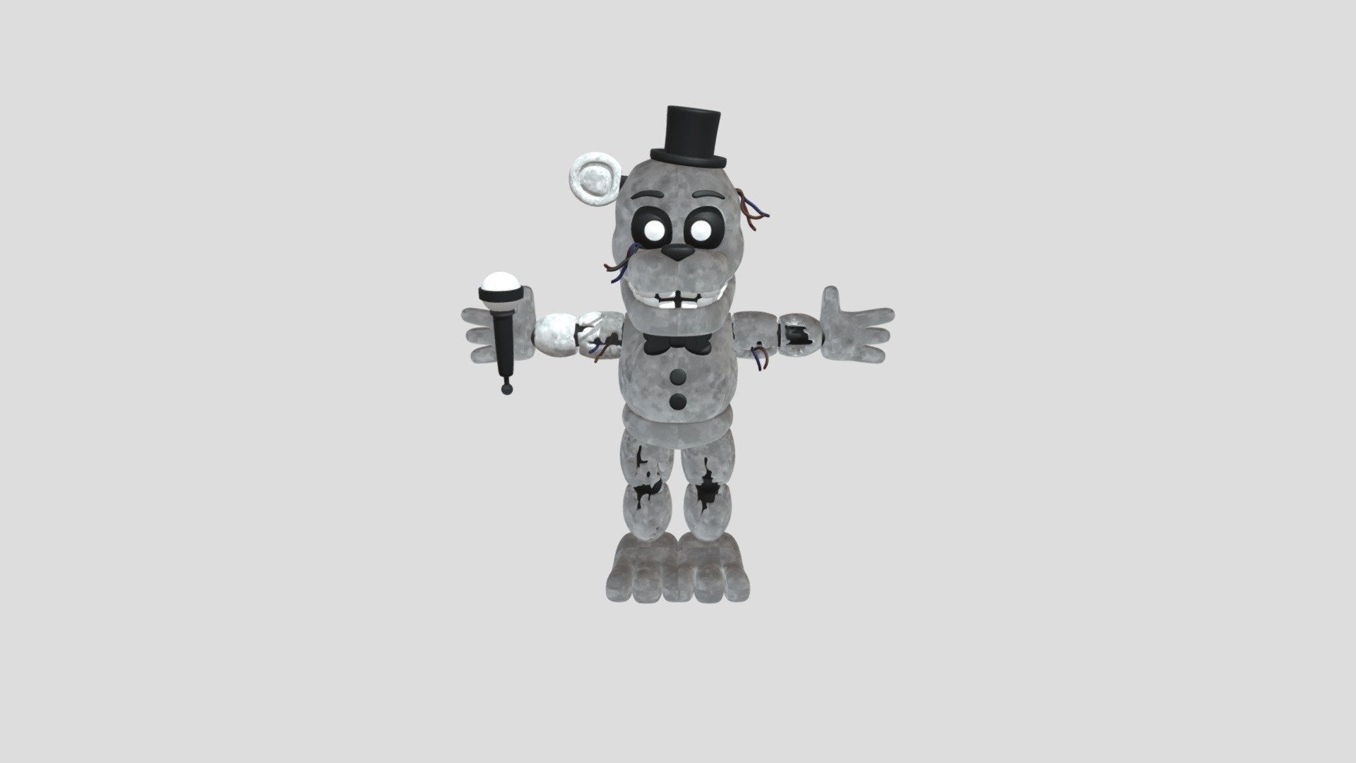 Shadow Freddy - Download Free 3D model by Kwkde (@Shadowballer ...