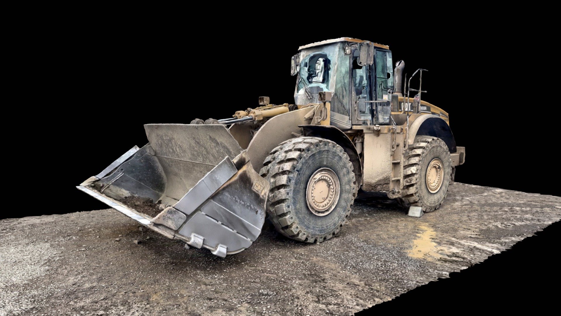 Caterpillar 980H Front Loader - 3D model by EveryPoint [f1acaa3 ...