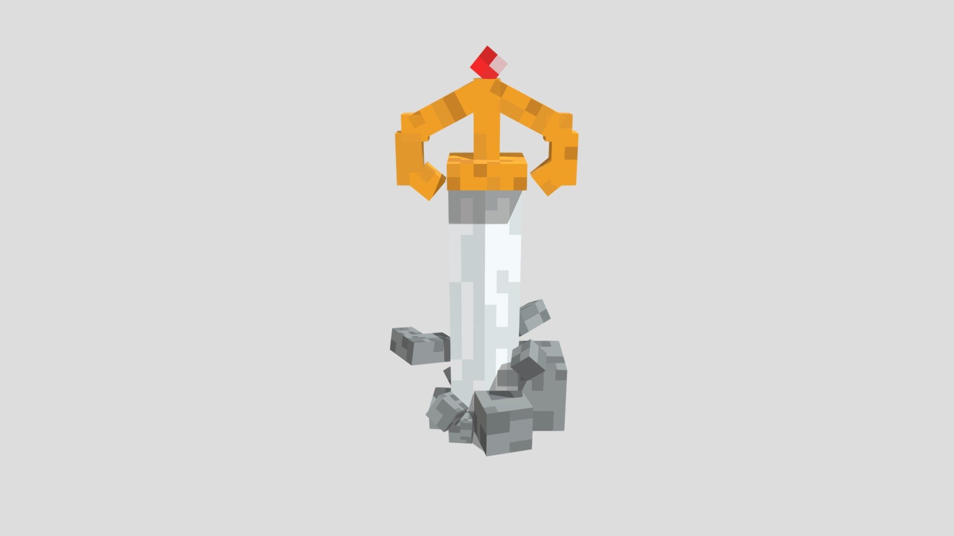 Golden Sword - Download Free 3D model by TheArtemchik [f1adb4b] - Sketchfab