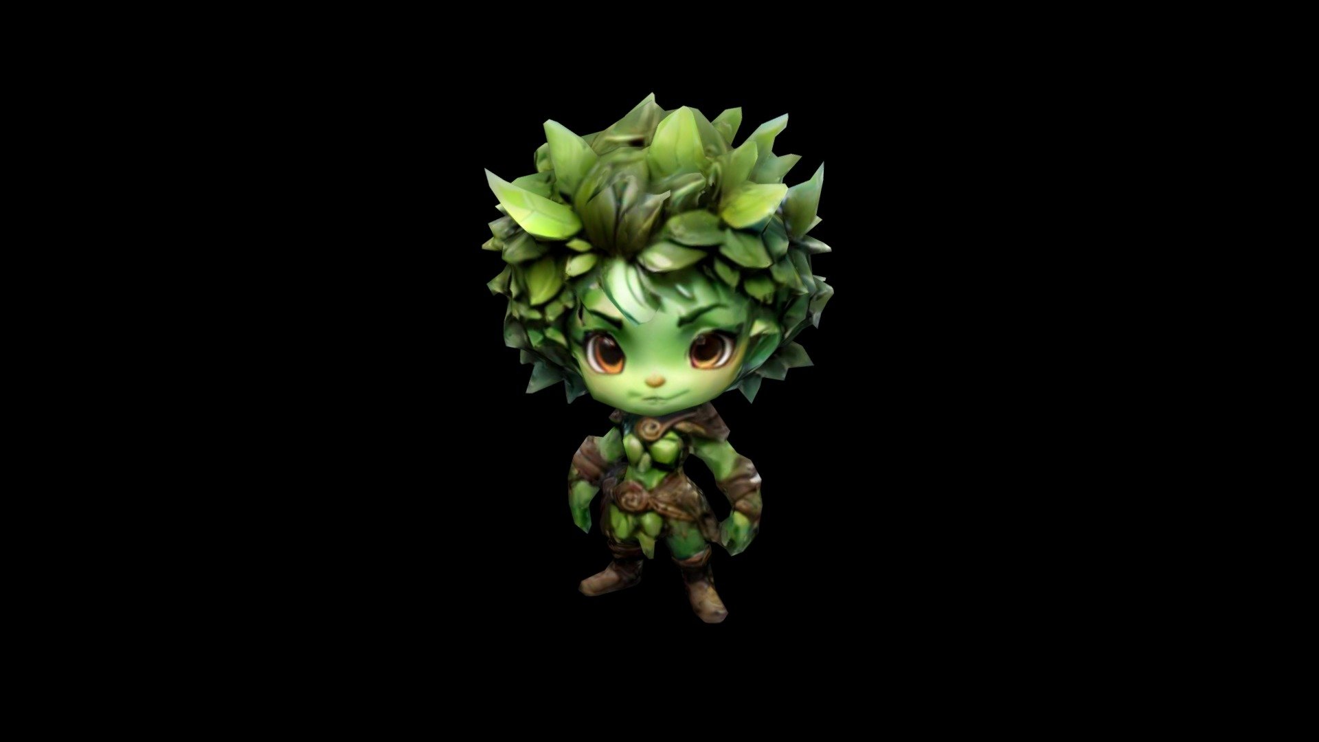 Leaf Girl - Download Free 3D model by klrxyz [f1af001] - Sketchfab
