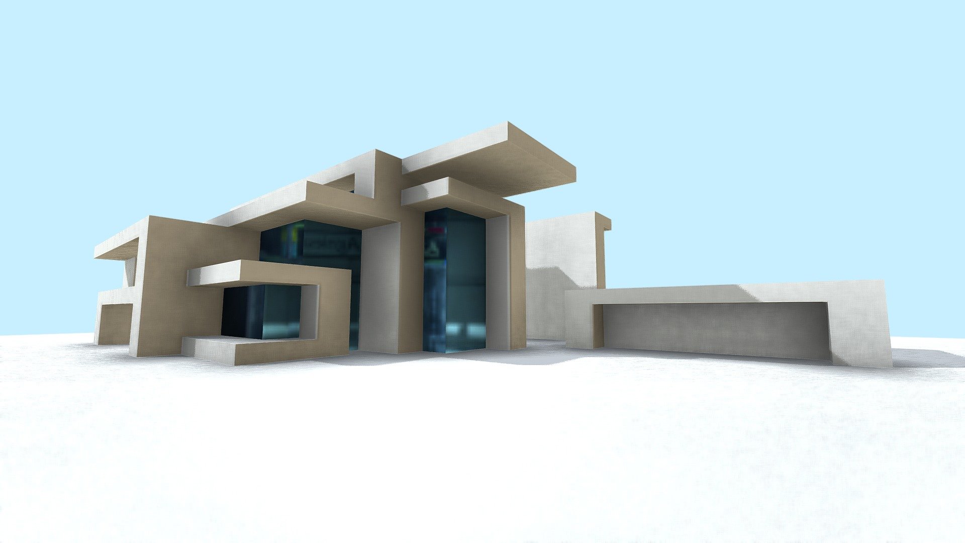 SHC Modern Mansion 4 CONCEPT - 3D model by denniswoo1993 [f1afe3b ...