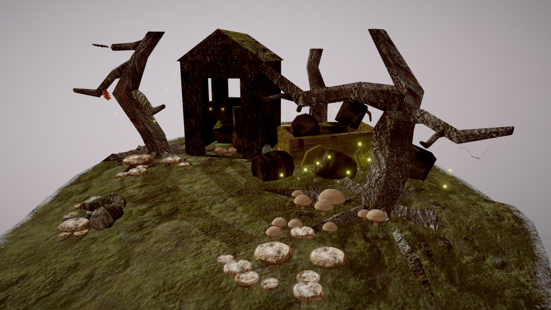 Enchanted Forest - Download Free 3D model by CherrieM [f1b08e0] - Sketchfab