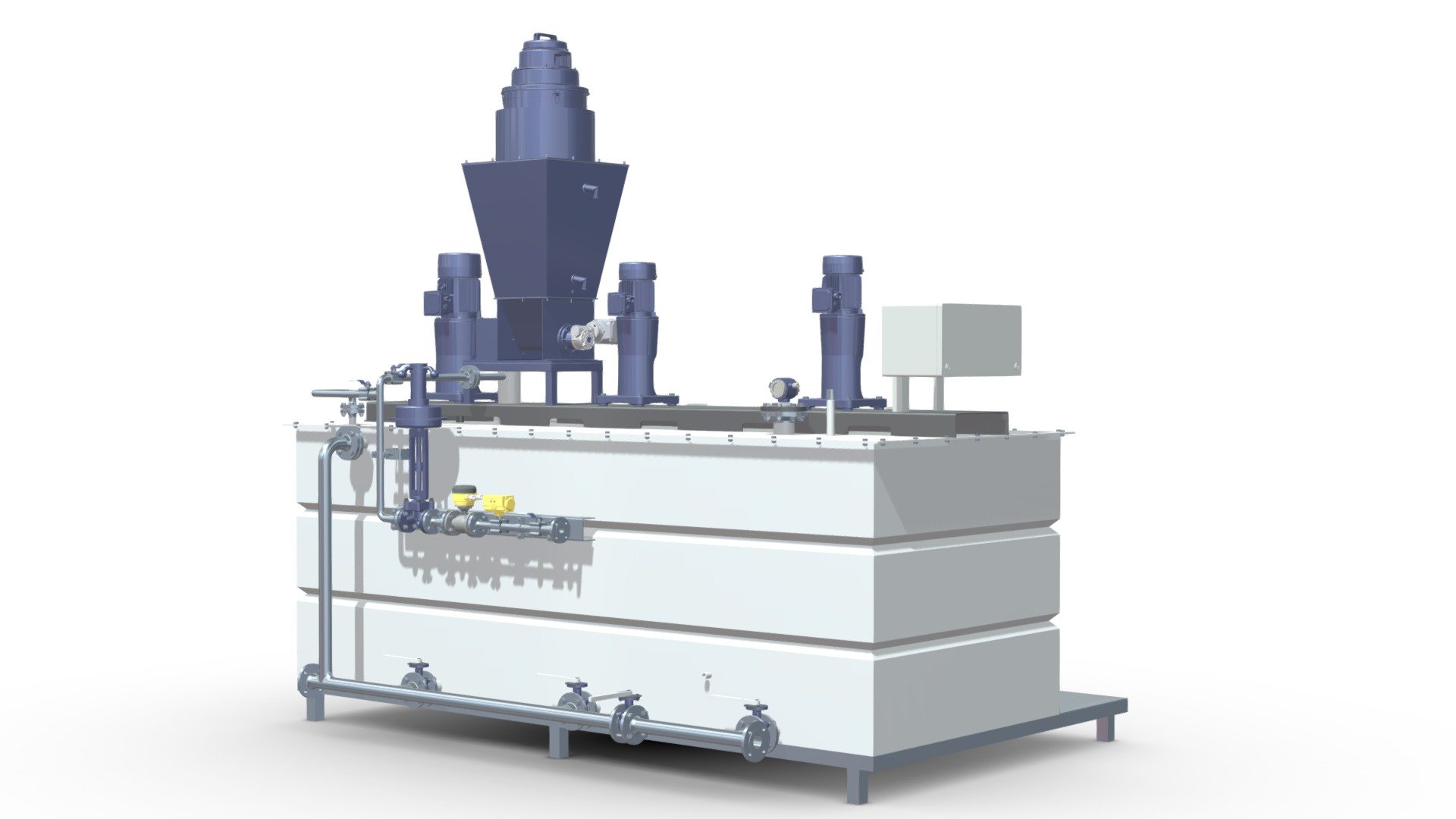 Polymer Production System - 3D CAD model - 3D model by 3D CAD Engineer ...